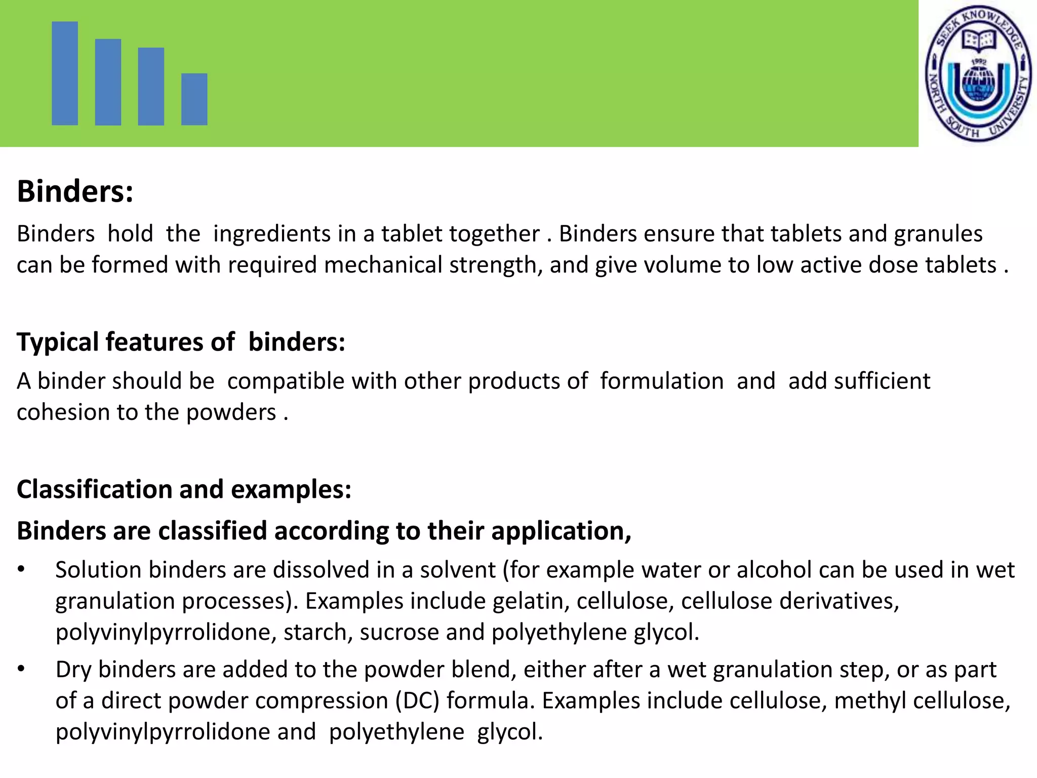 Pharmaceutical excipients | PPTX