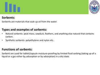 Pharmaceutical excipients | PPTX