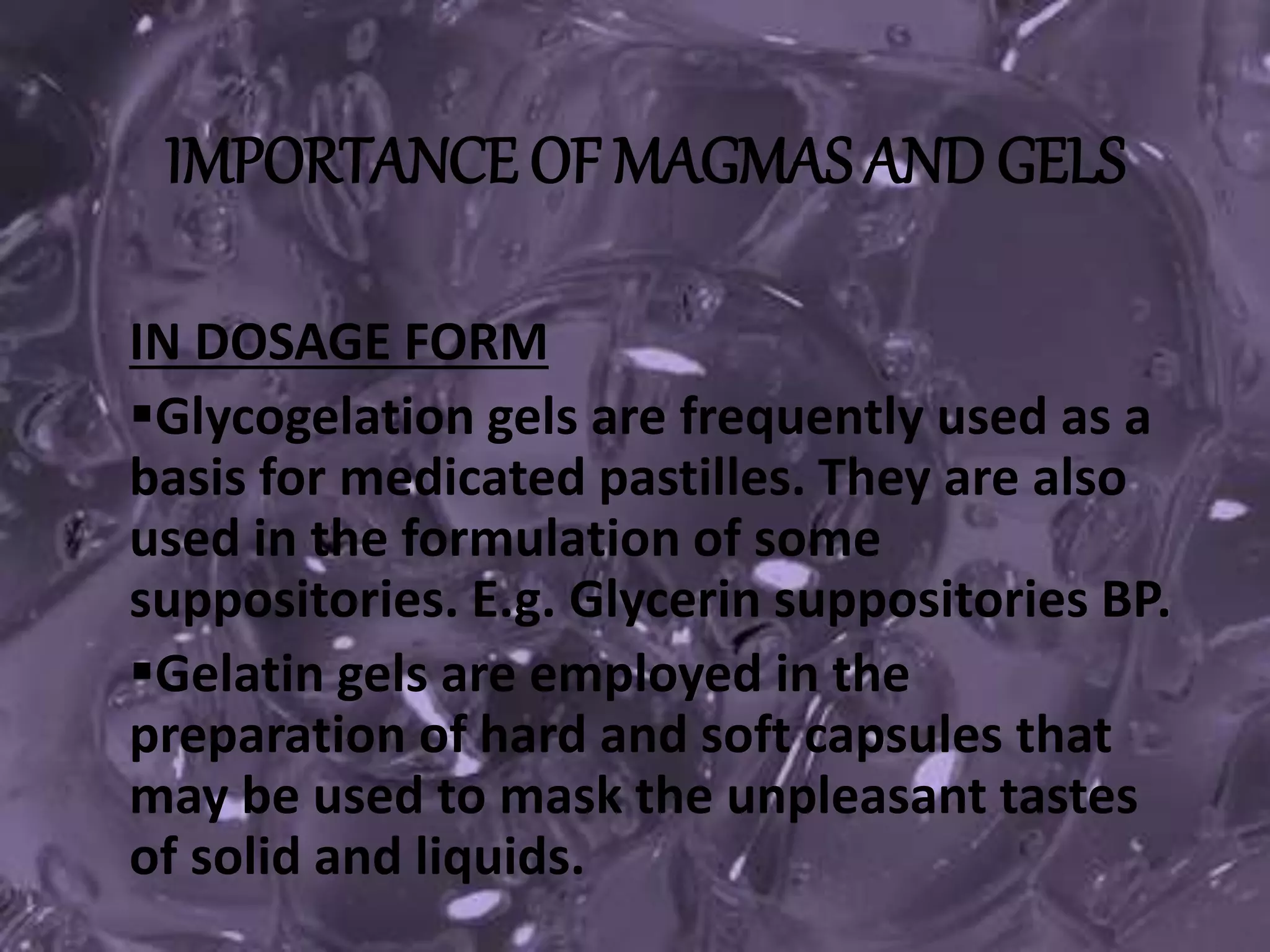 Pharmaceutical gel | PPTX