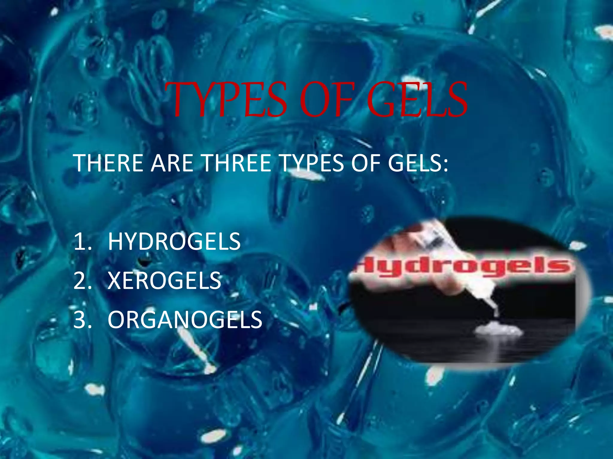 Pharmaceutical gel | PPTX