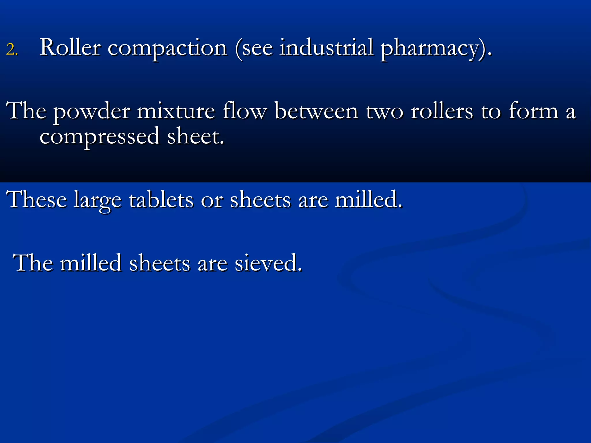 Pharmaceutical granules | PPT