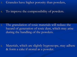 Pharmaceutical granules | PPT