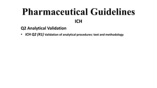 Pharmaceutical Guidelines | PPTX