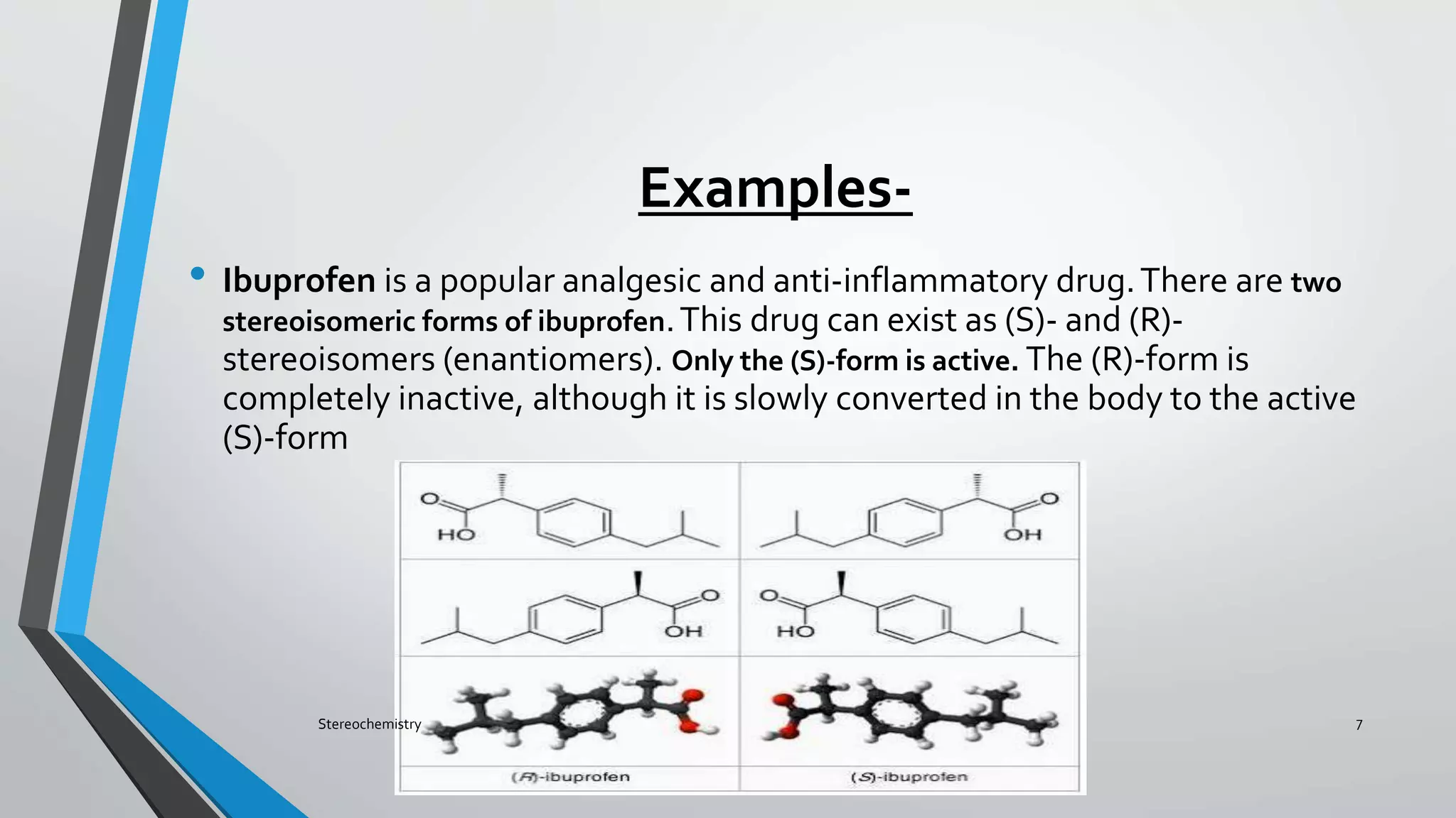 Pharmaceutical importance of stereochemistry | PPTX