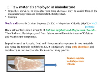 Pharmaceutical impurities | PPTX