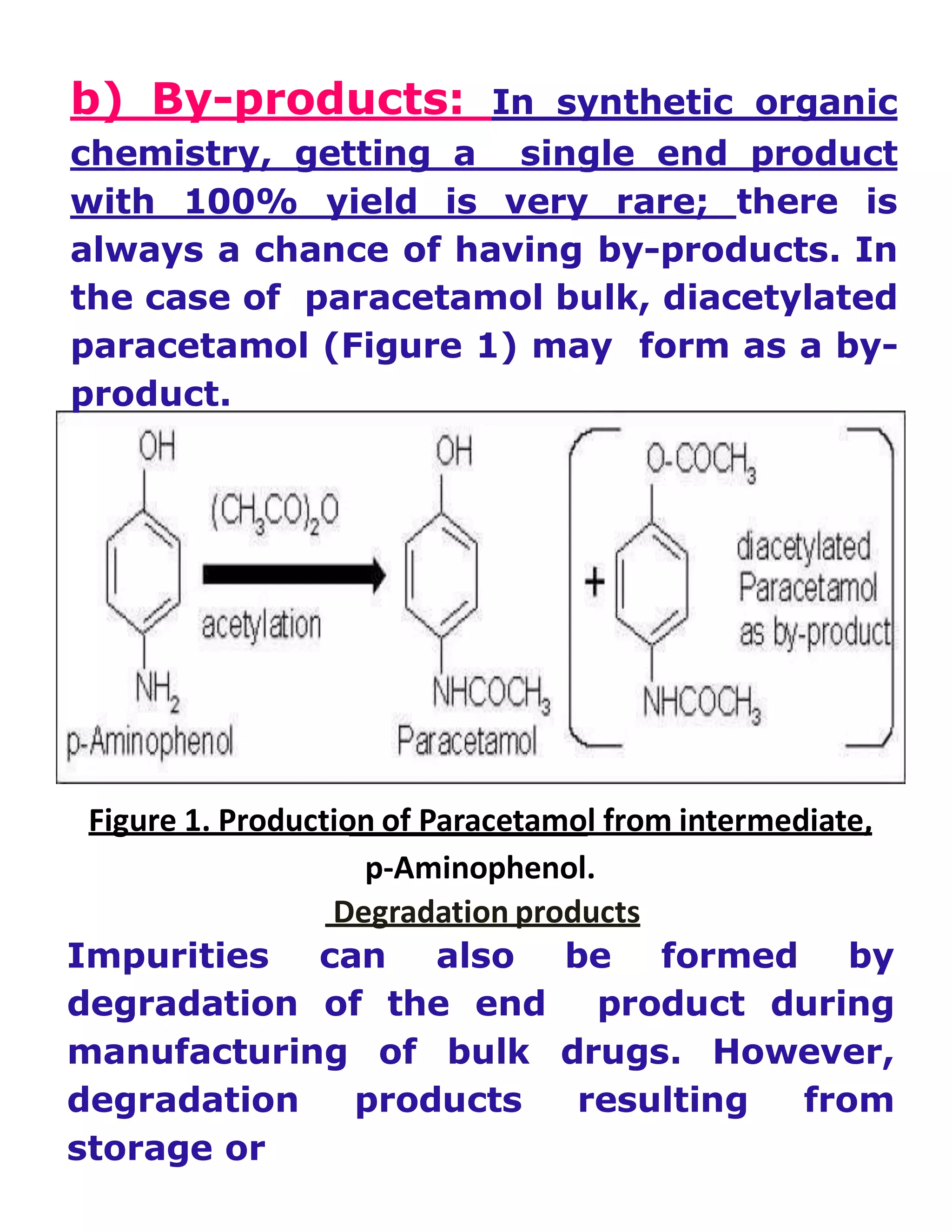 Pharmaceutical impurities classification, detection & characterization ...