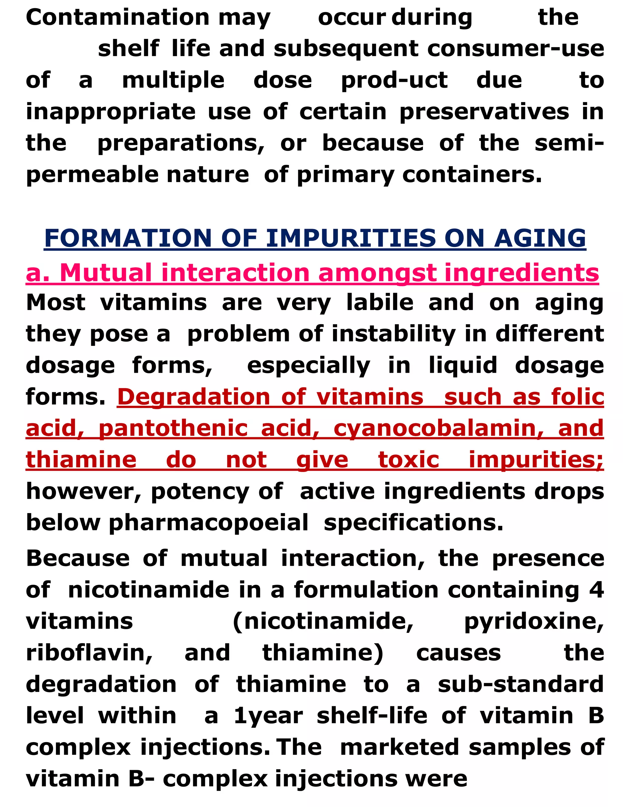 Pharmaceutical impurities classification, detection & characterization ...