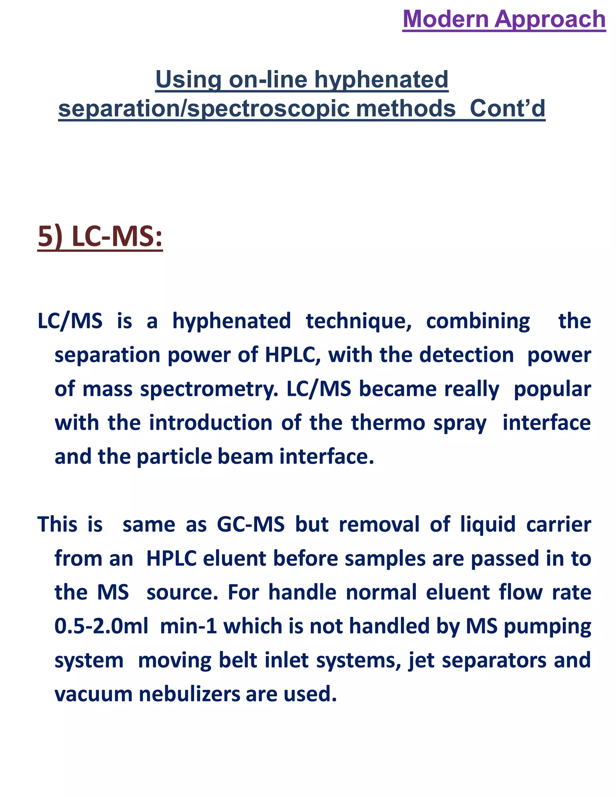 Pharmaceutical impurities classification, detection & characterization ...