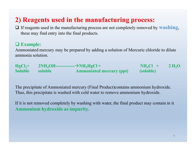 Pharmaceutical impurity and limit test_by_Raju_Yadav_M.S._Pharm_NIPER ...