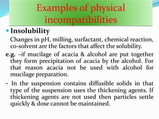 Pharmaceutical Incompatibility | PPTX