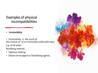Pharmaceutical incompatibility | PPTX | Pharmaceutical Drugs | Medical ...