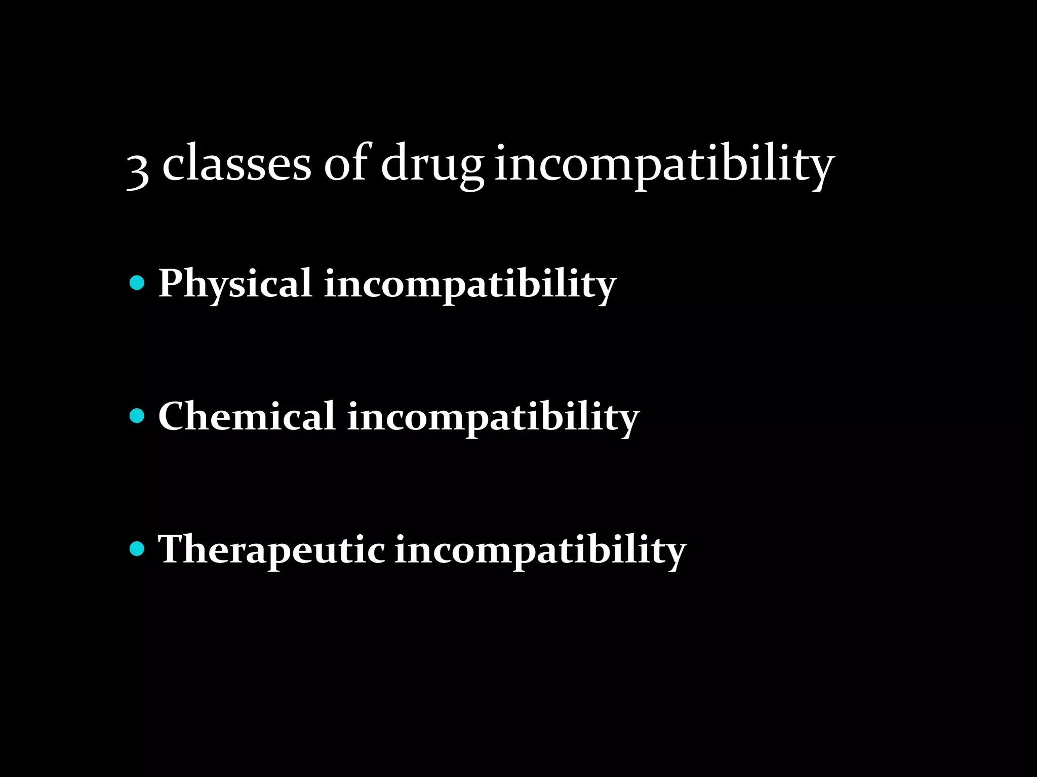 Pharmaceutical Incompatibility : Mr. P. B. Jadhav | PPTX