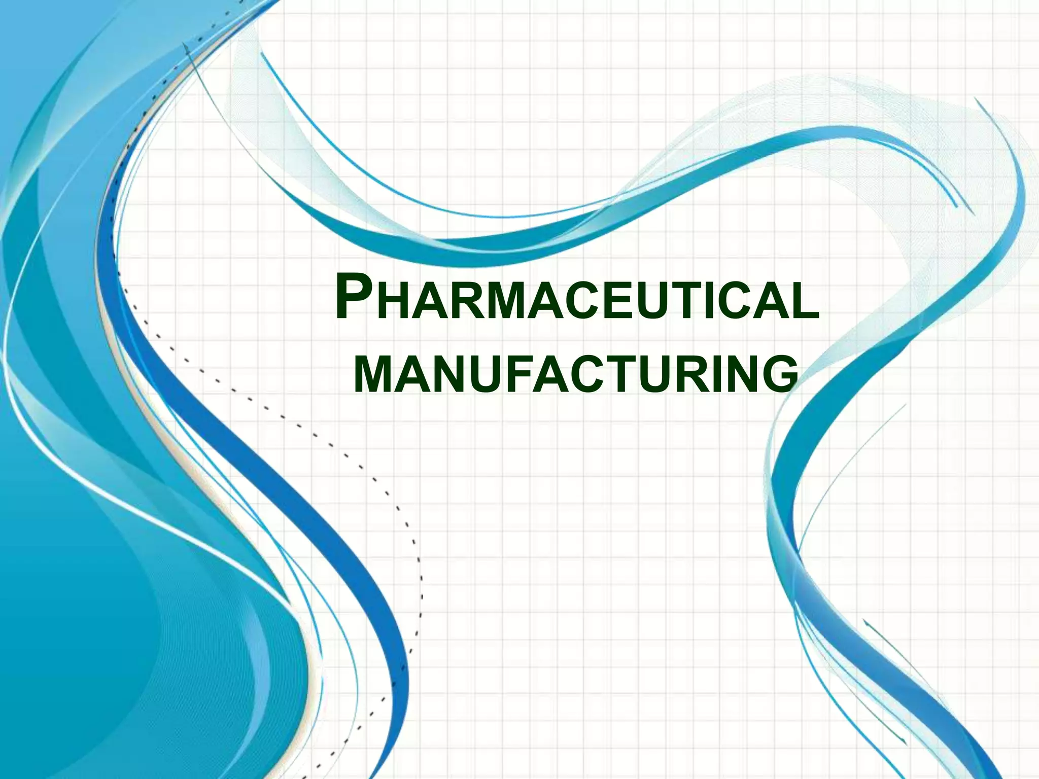 Pharmaceutical industry and unit process | PPTX