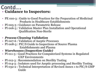 Pharmaceutical inspection convention | PPTX