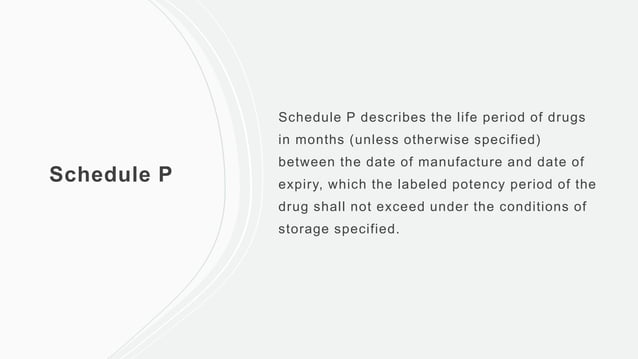 Pharmaceutical Jurisprudence (BP505T) Unit-2 Schedules and DMR.pptx