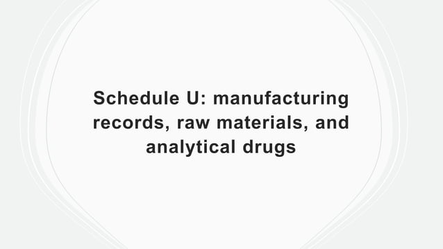 Pharmaceutical Jurisprudence (BP505T) Unit-2 Schedules and DMR.pptx