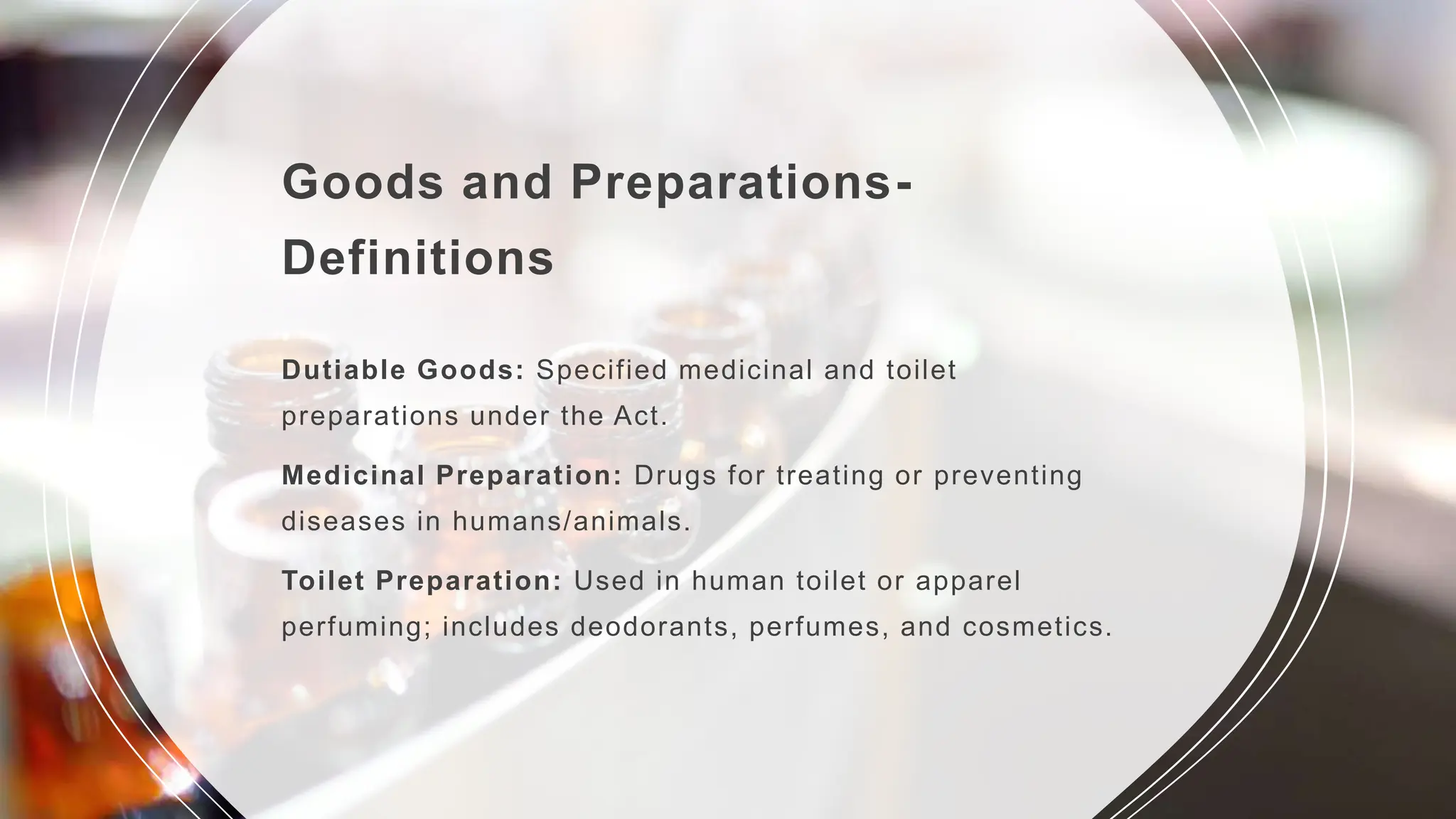 Pharmaceutical Jurisprudence (BP505T) Unit-3 Medicinal & Toilet ...