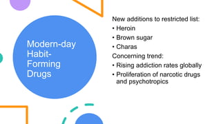 Pharmaceutical Jurisprudence (BP505T) Unit-3 Narcotics & Psychotropic ...