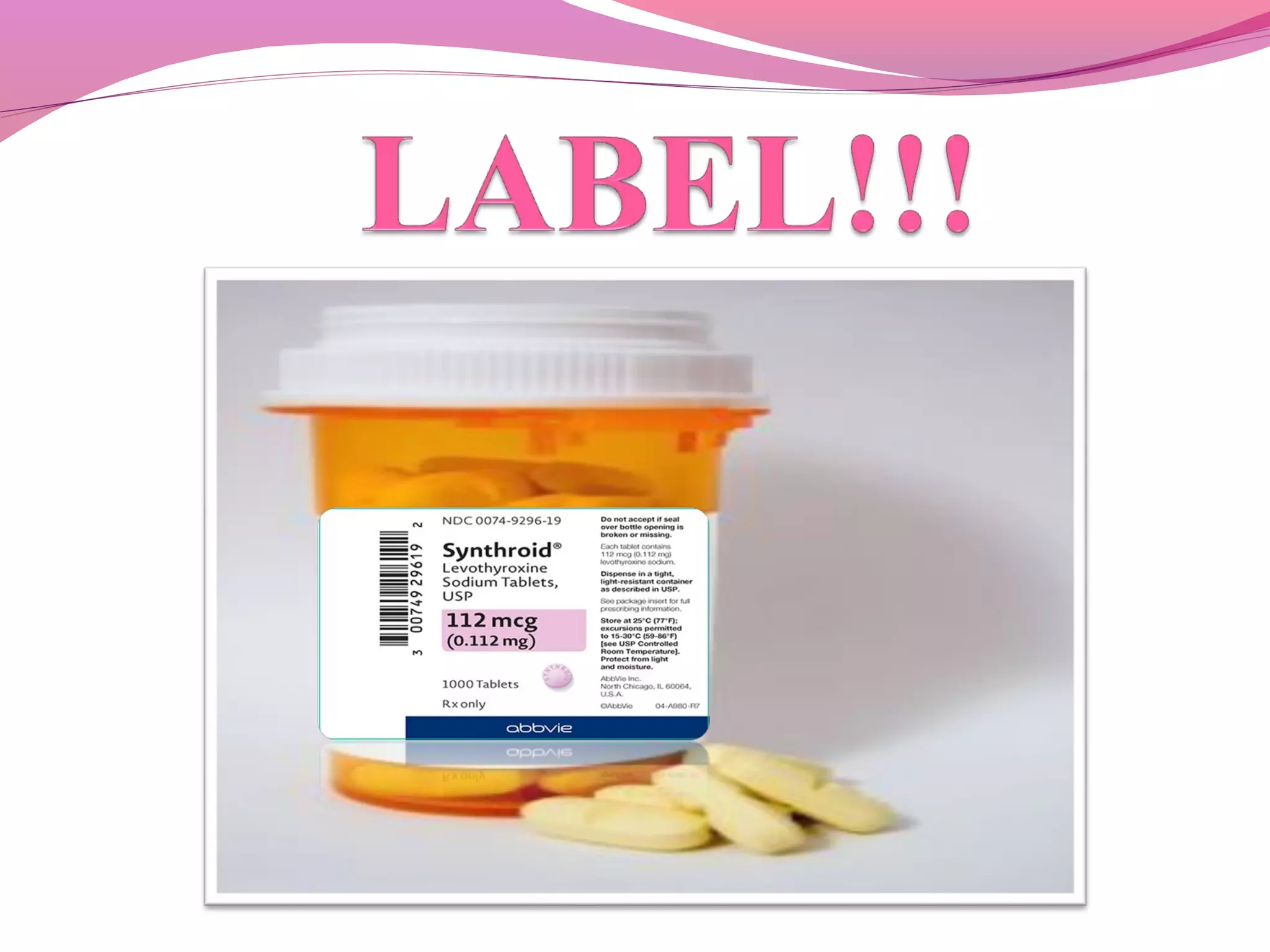 Pharmaceutical labelling | PPT