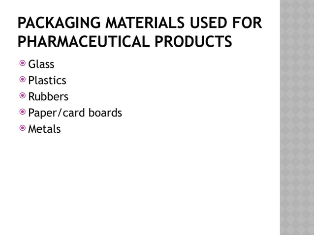 PHARMACEUTICAL_LABELLING,_PACKAGING_AND_STORAGE (1).pptx | Pharmaceutical Industry | Industries