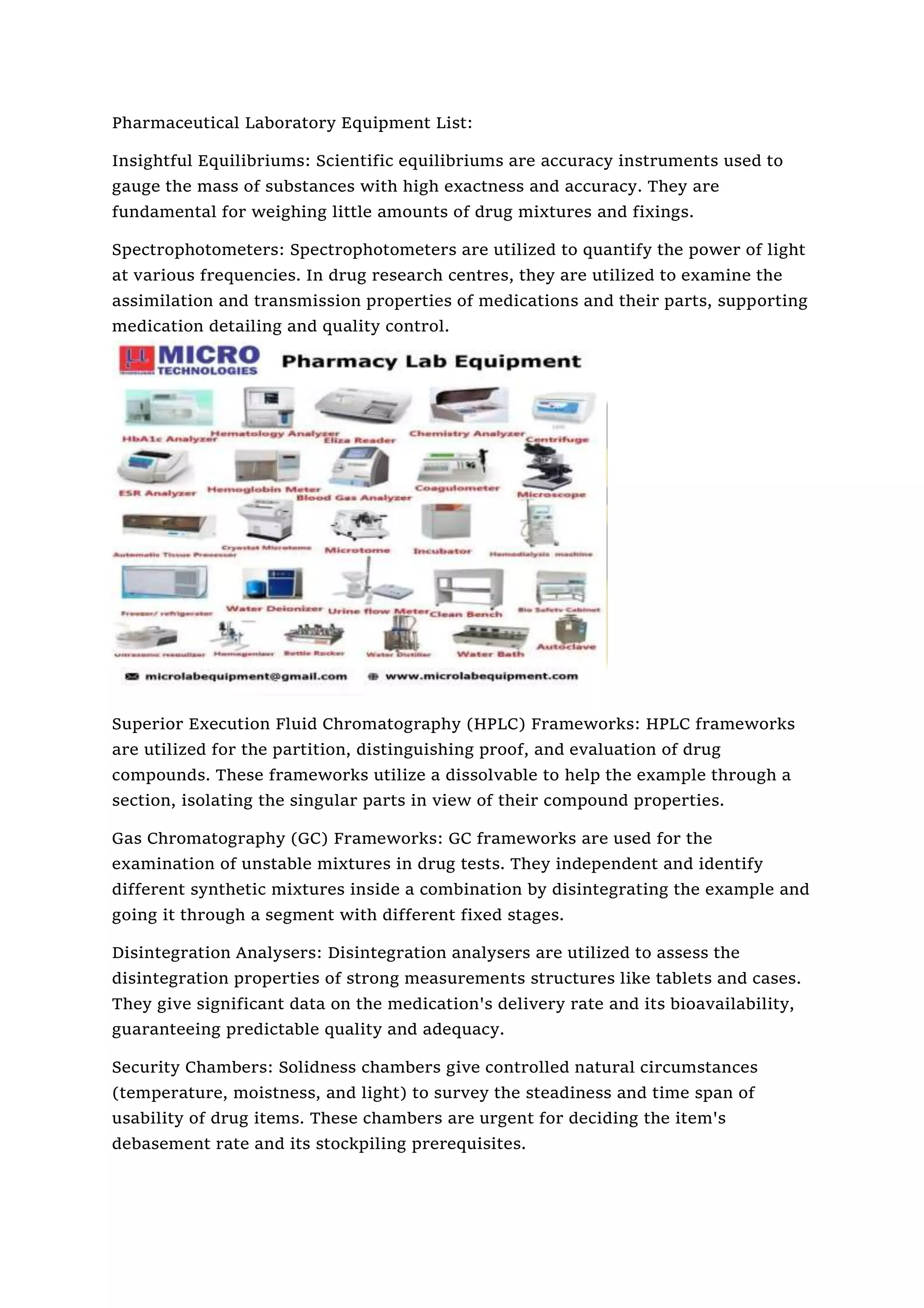Pharmaceutical Laboratory Equipment List.docx