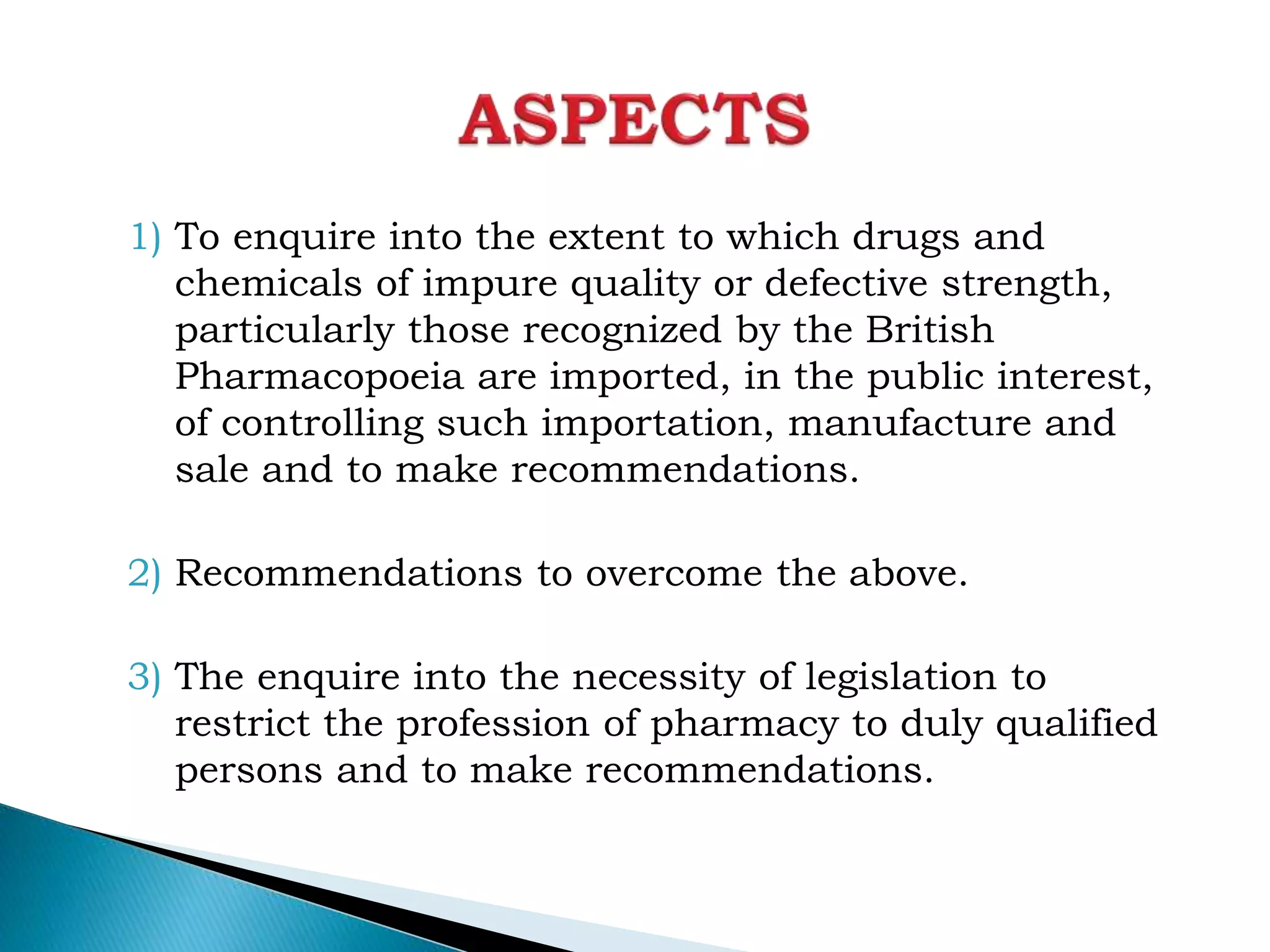 Pharmaceutical legislation | PPTX