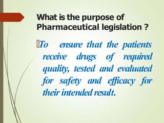 Pharmaceutical Legislation.pptx