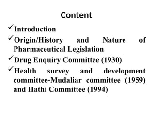 PHARMACEUTICAL LEGISLATION JURISPRUDENCE.pptx