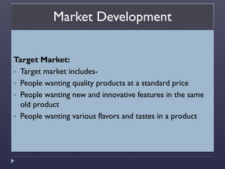 Marketing Plan for a new product in existing market | PPSX