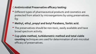 Pharmaceutical microbiology | PPTX