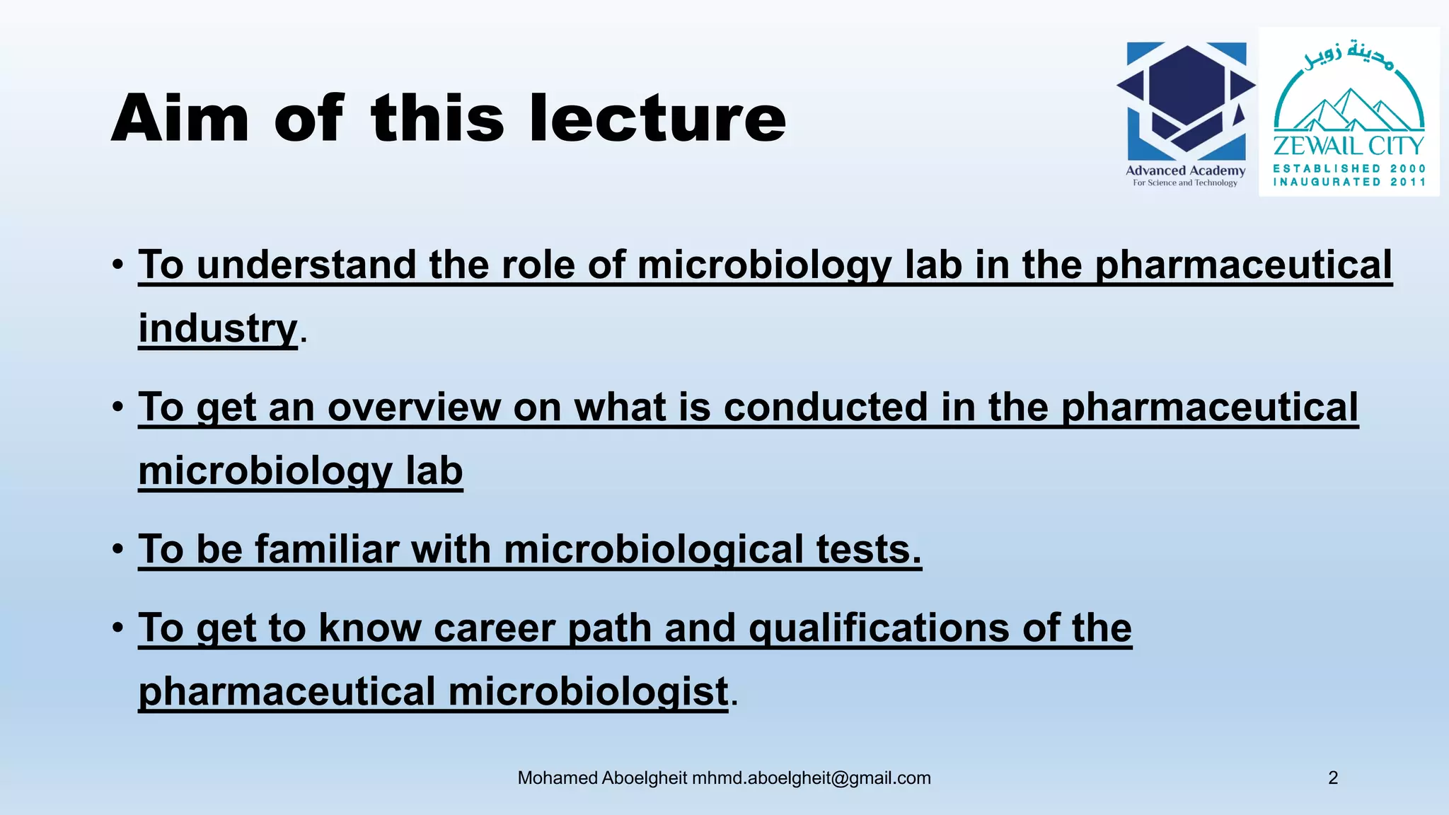 Introduction to Pharmaceutical Microbiology | PDF