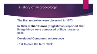 Pharmaceutical microbiology (unit 1) | PPTX