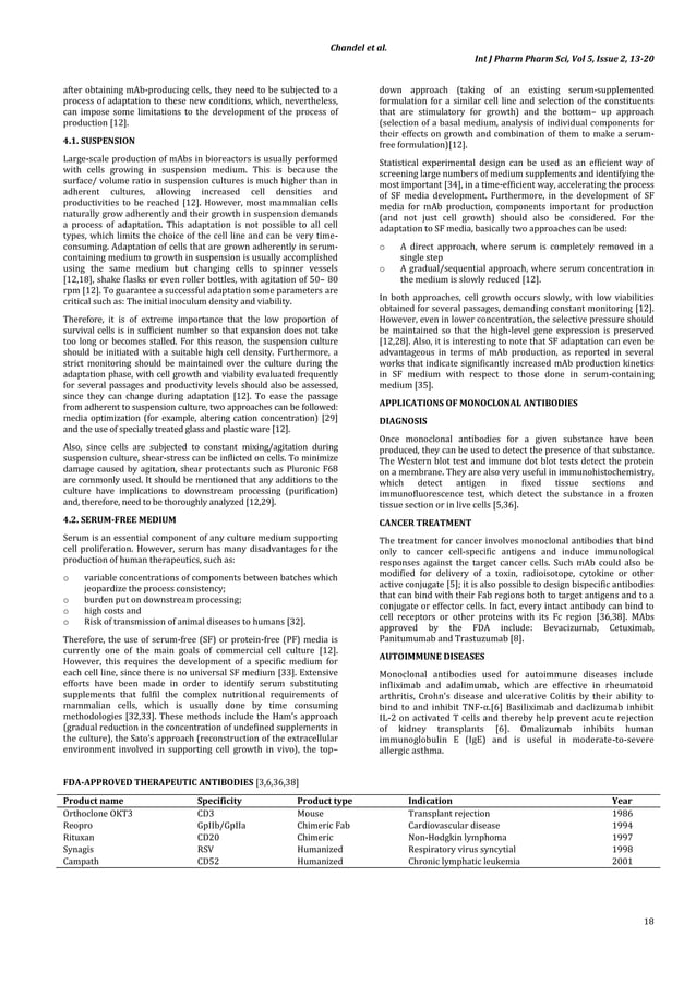 Pharmaceutical monoclonal antibodies production - guidelines to cell engineering and ...