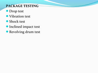 Pharmaceutical packaging | PPT