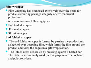 Pharmaceutical packaging | PPT