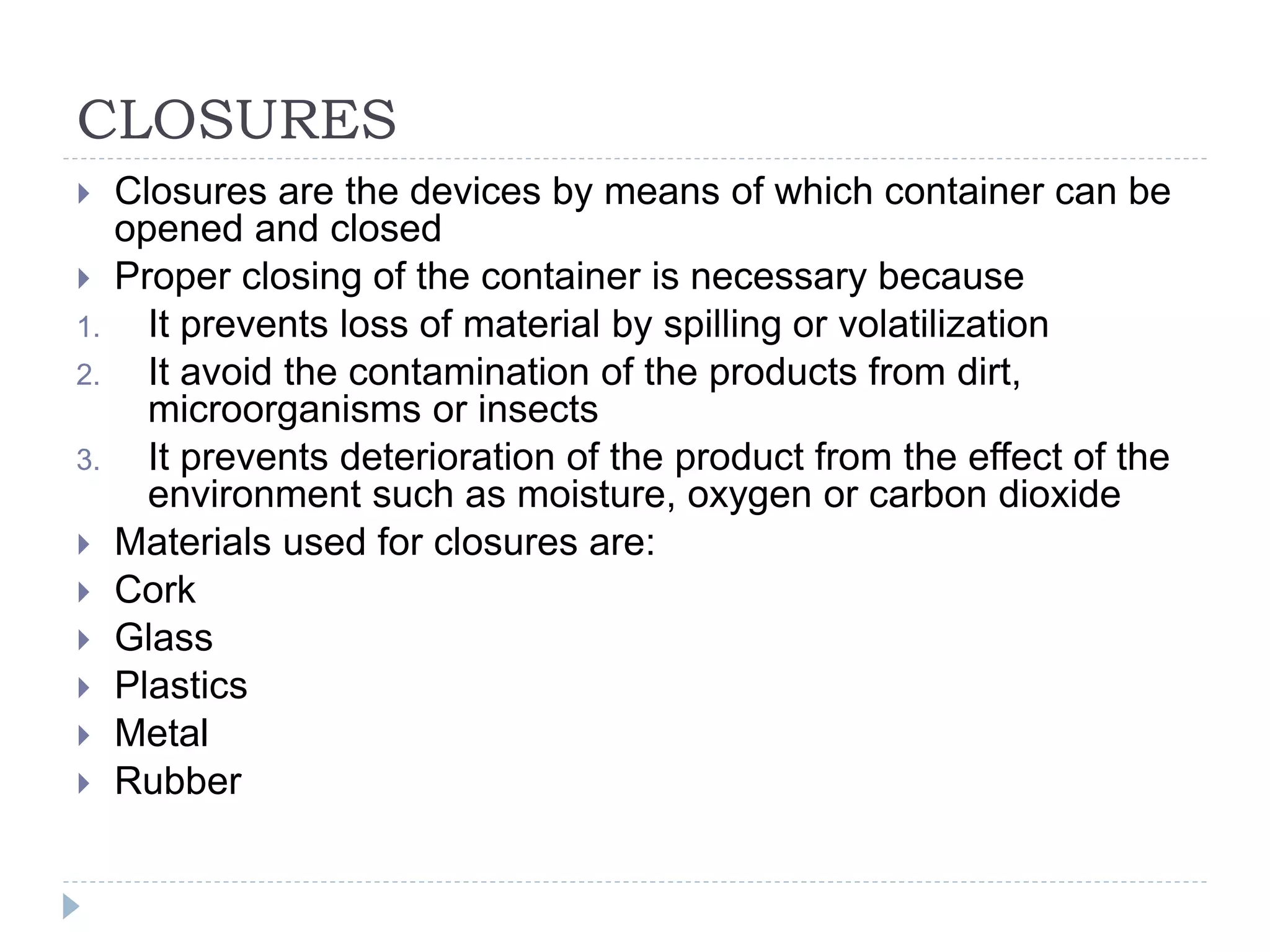 Pharmaceutical packaging | PPTX