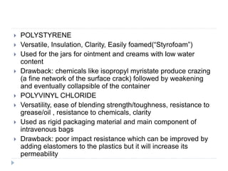 Pharmaceutical packaging | PPTX