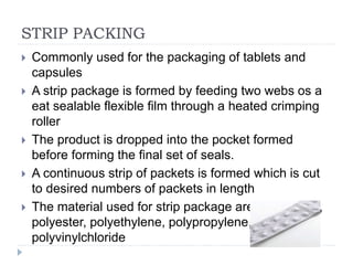 Pharmaceutical packaging | PPTX