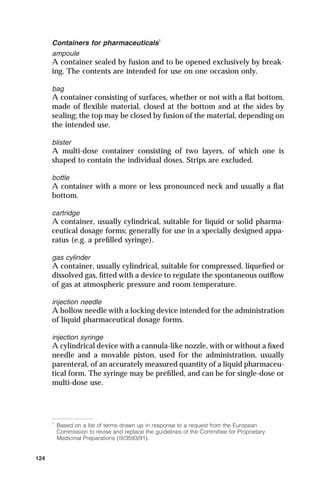 Pharmaceutical packaging | PDF