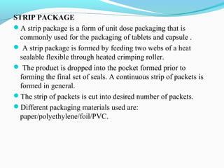 Pharmaceutical packaging | PDF