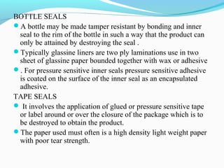 Pharmaceutical packaging | PDF