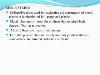 Pharmaceutical packaging | PDF