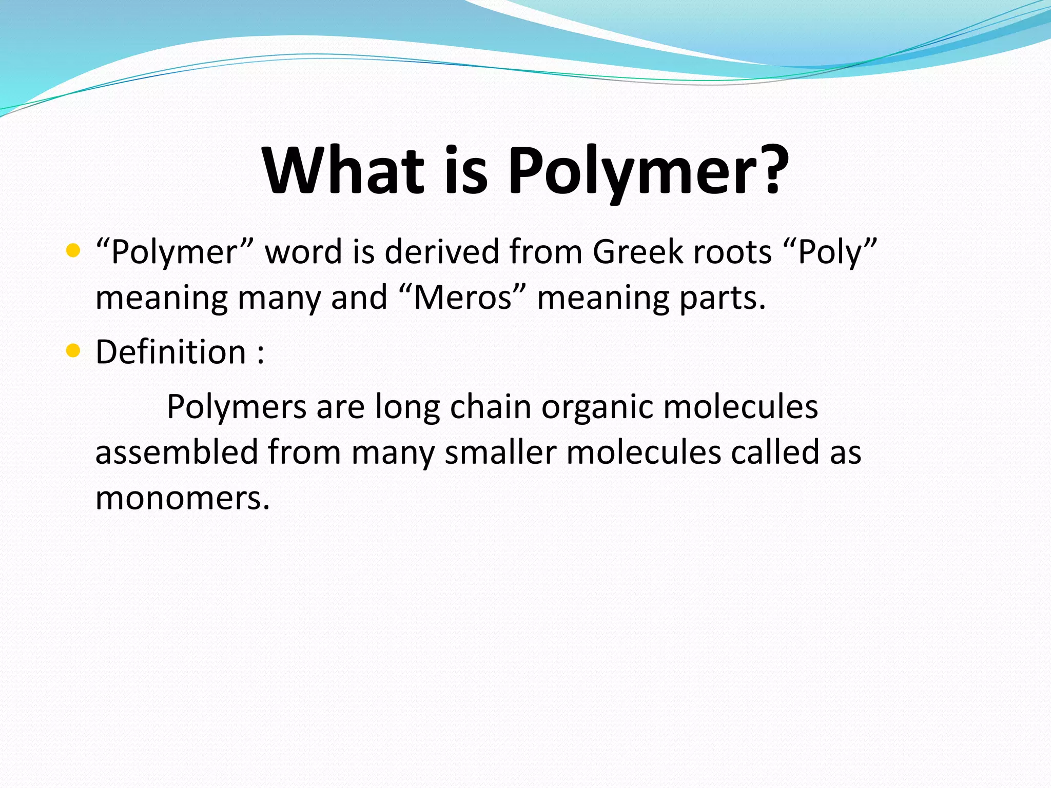 Pharmaceutical polymers | PPTX
