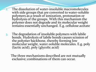 Pharmaceutical polymers | PPTX