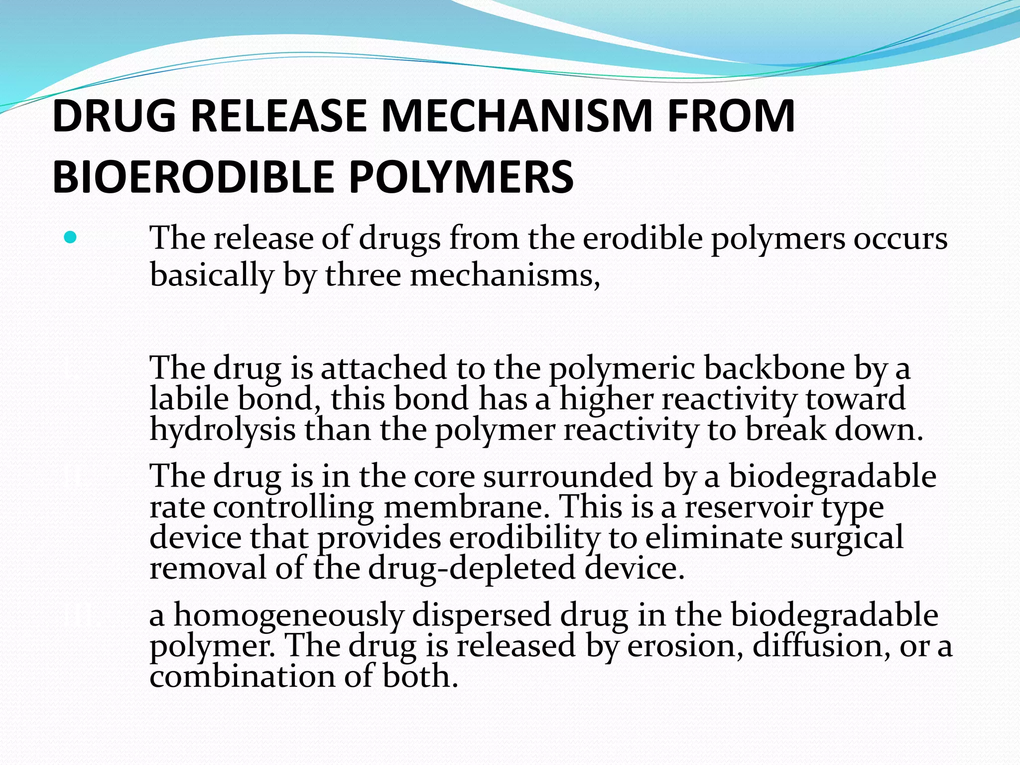 Pharmaceutical Polymers.pptx | Chemistry | Science