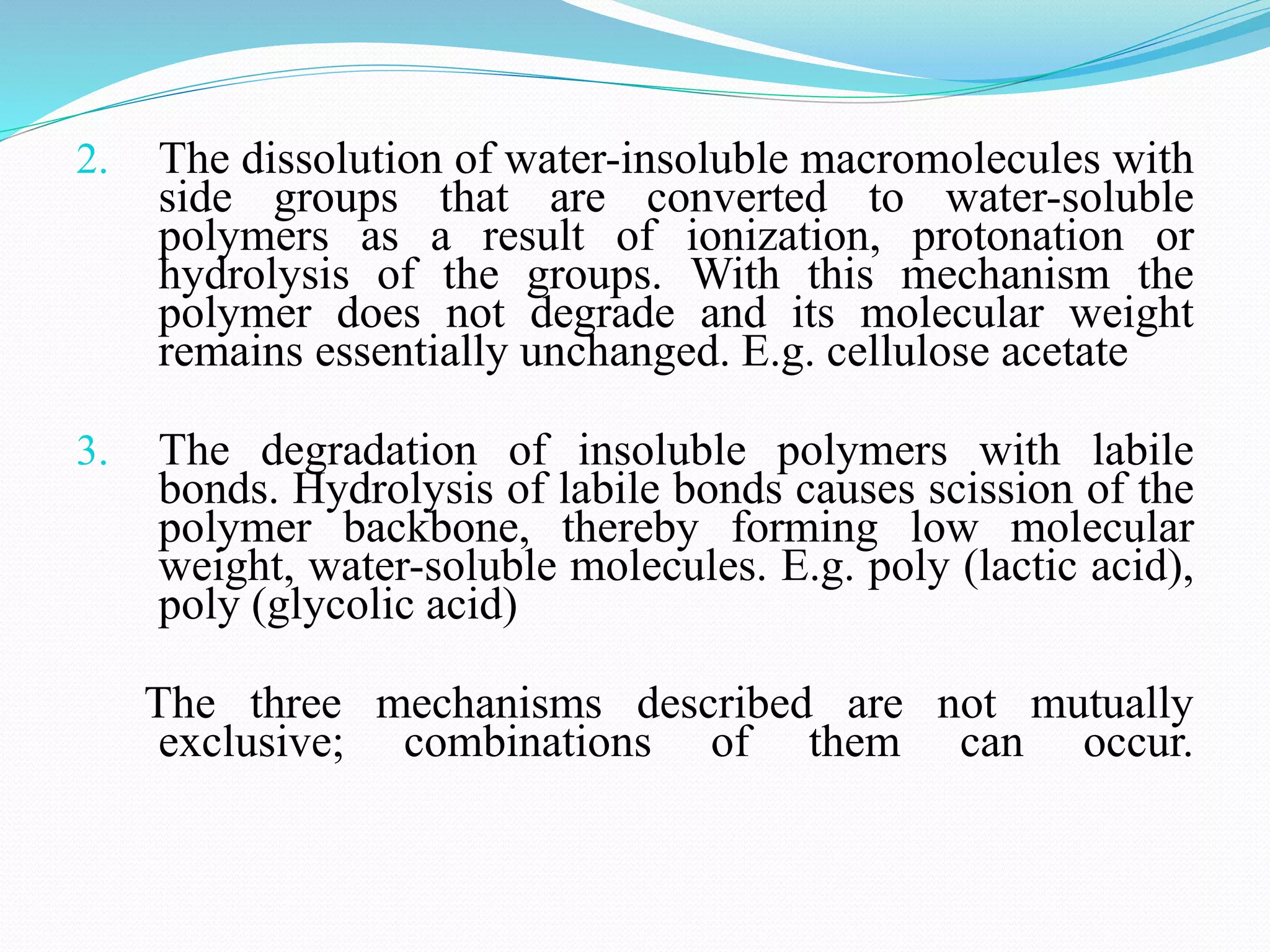 Pharmaceutical Polymers.pptx | Chemistry | Science