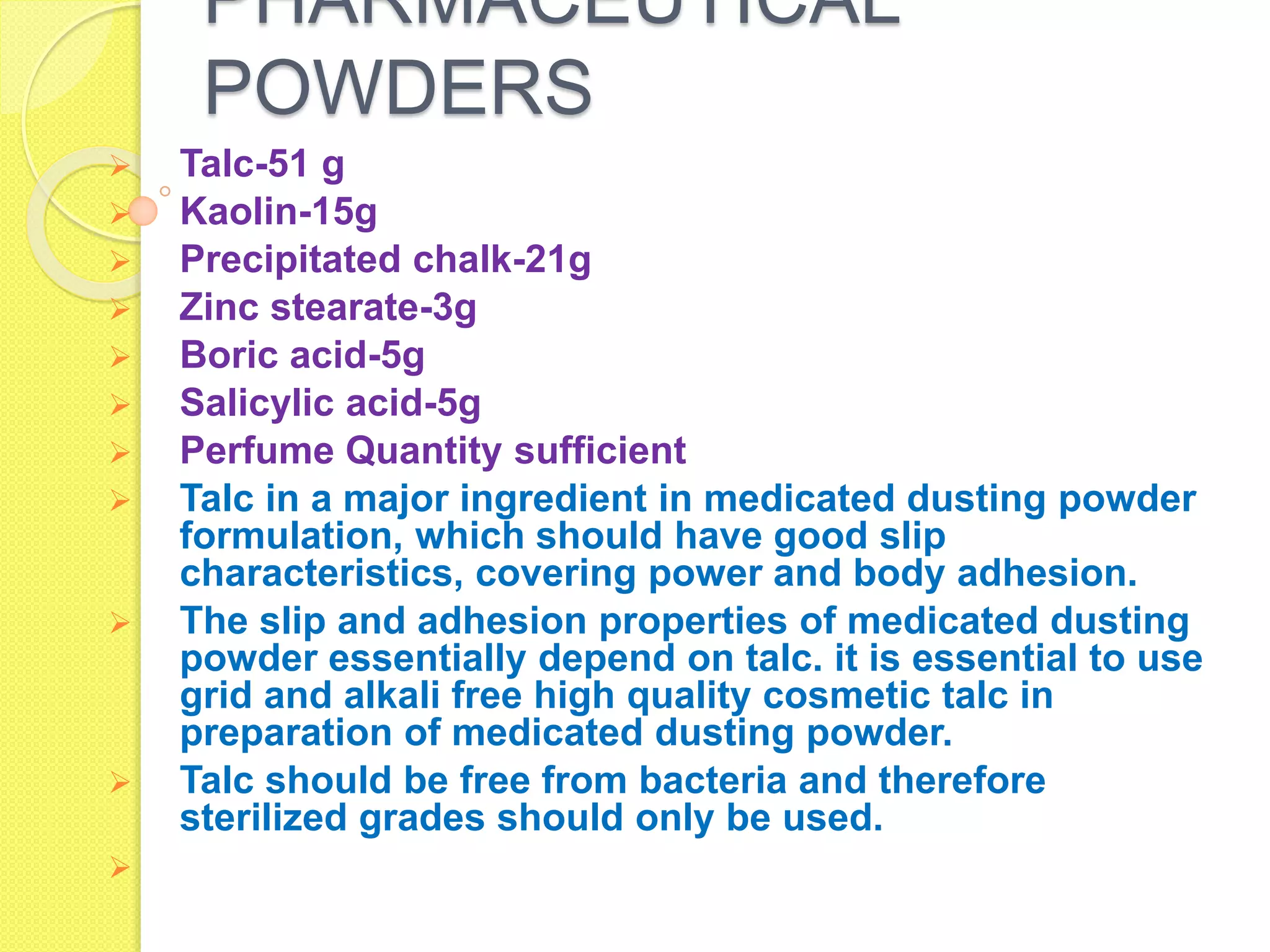 Pharmaceutical powders | PPTX