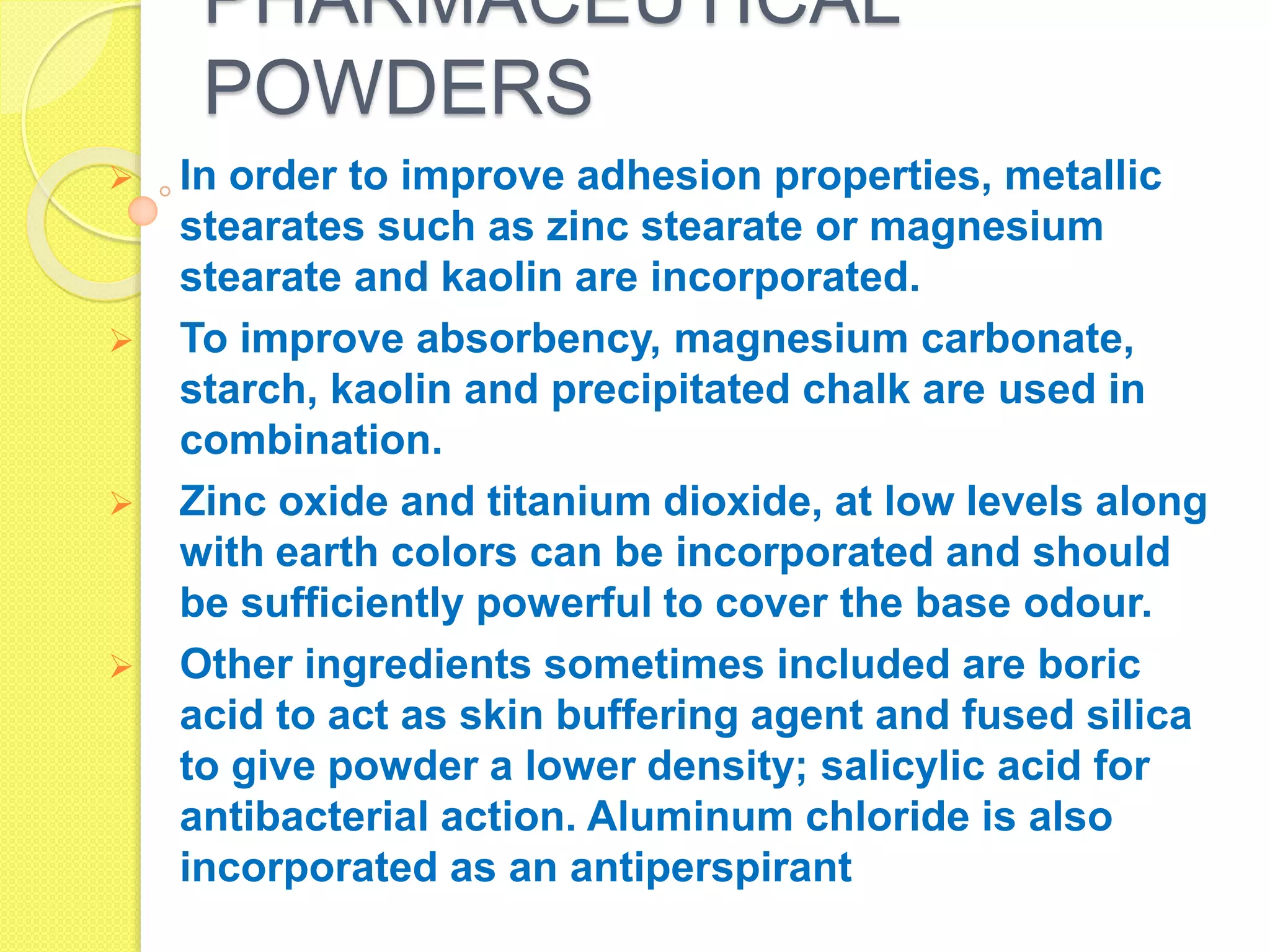 Pharmaceutical powders | PPTX