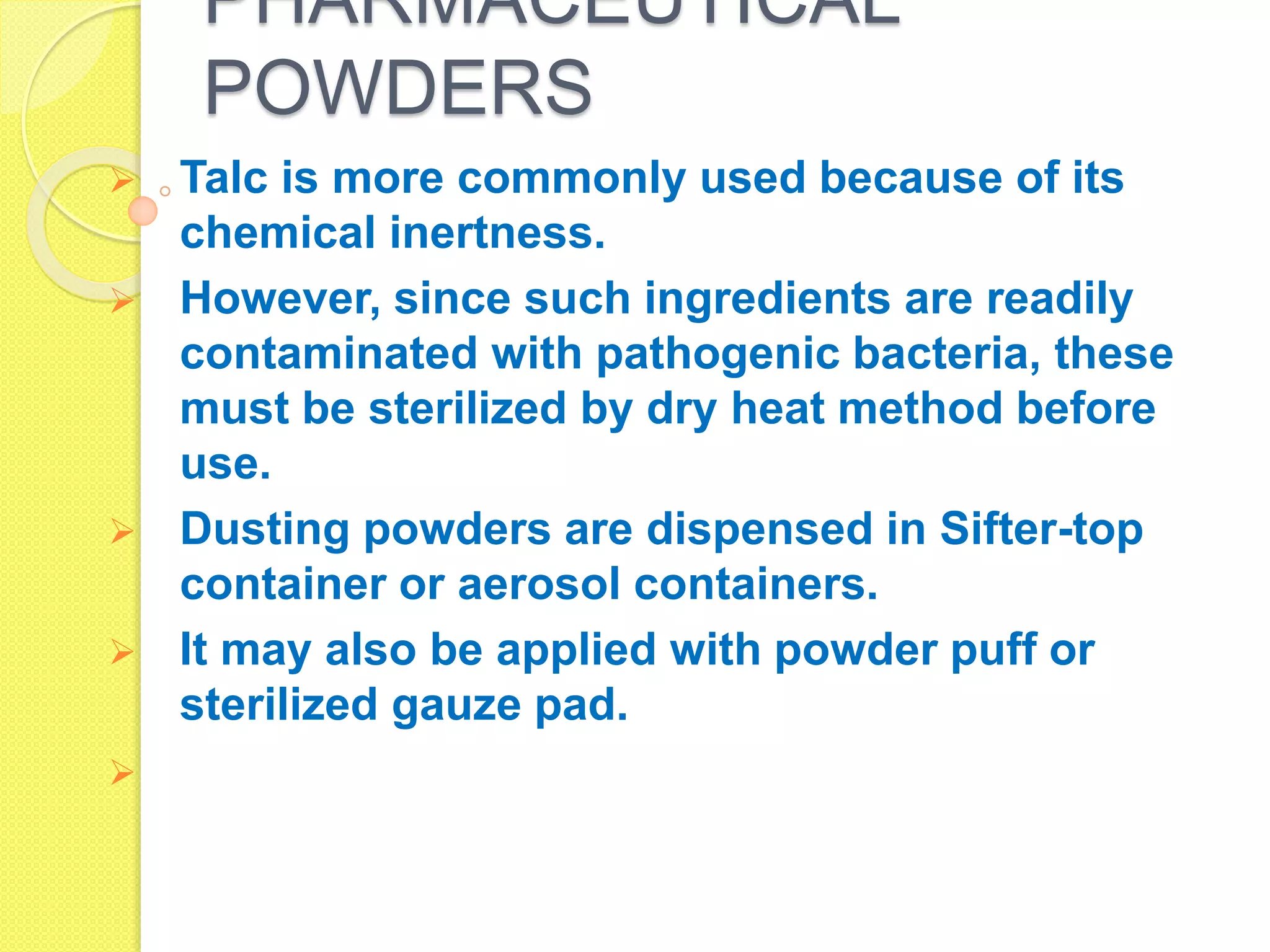 Pharmaceutical powders | PPTX