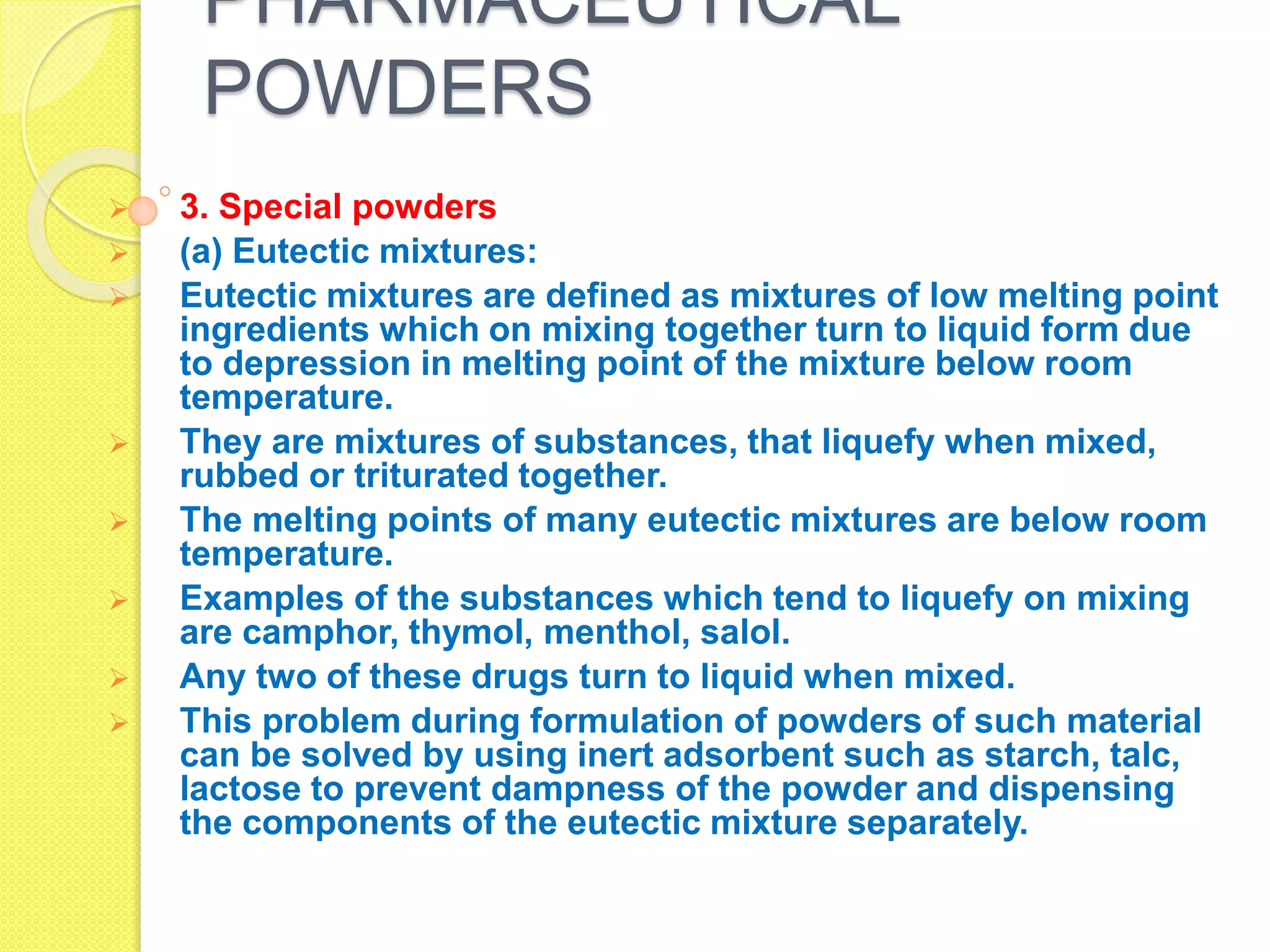 Pharmaceutical powders | PPTX